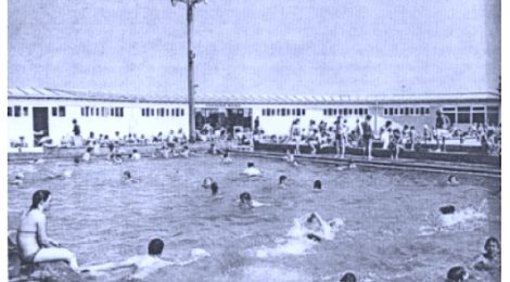 Worthing Lido - The Lido 1959. Formerly a famous Bandstand