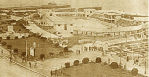 Morecambe - Super Swimming Stadium. Dug out 1935 opened 1936!